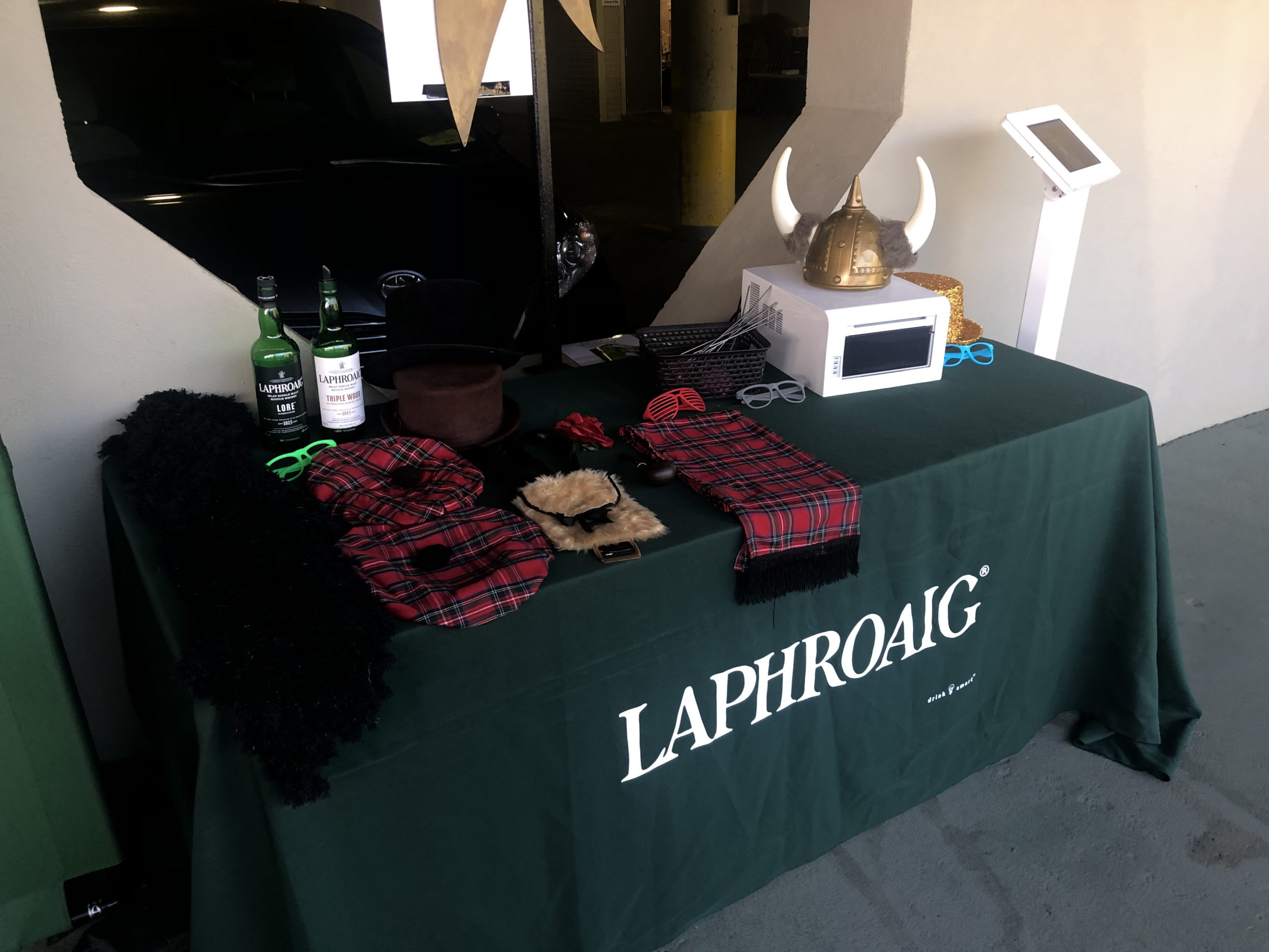 Laphroaig Print Photo Booth At NH Highland Games | Pixel Pod